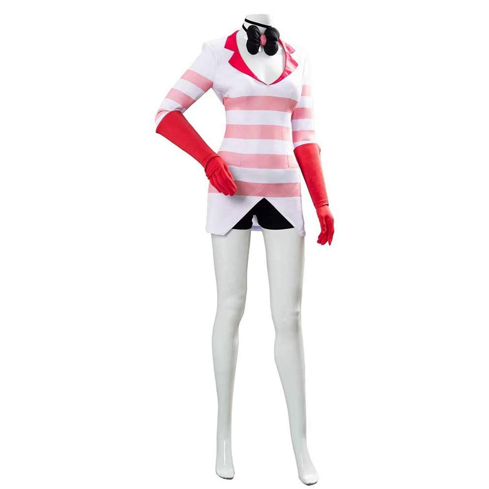 Buy S-vision Anime Uniform Outfits Set Hazbin Hotel Alastor/Angel Dust ...