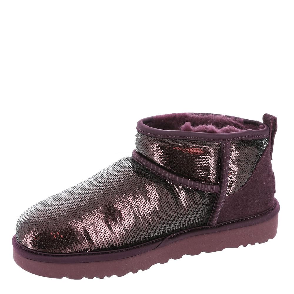 Snapklik.com : UGG Womens Classic Ultra Mini Mirror Ball Boot