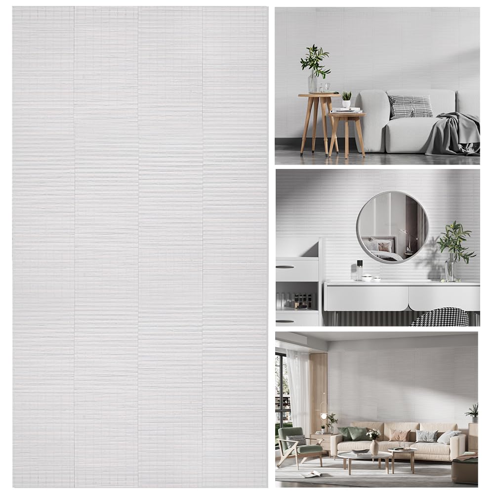 Amazon.com: SINGULARWOOD Bamboo Wall Panel for Home Decor,Wall Cladding ...