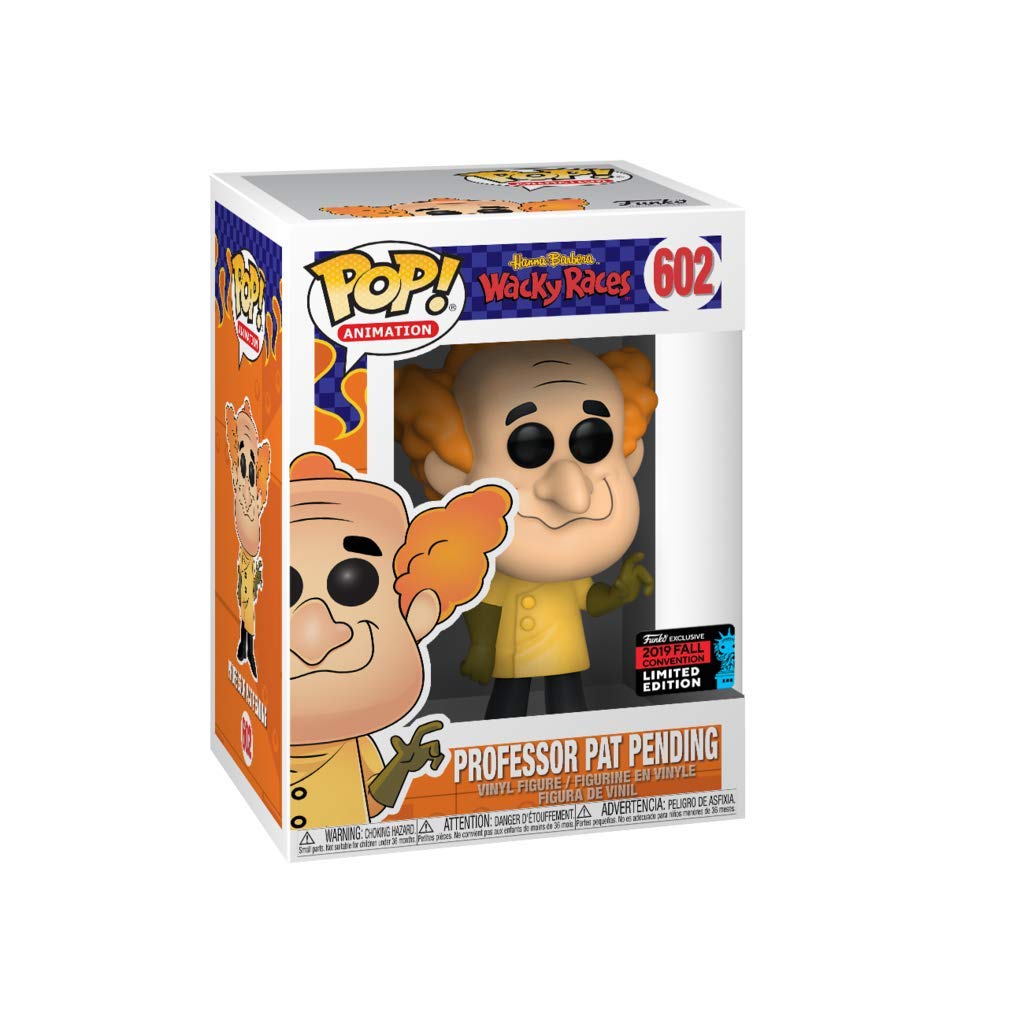 Funko Hanna-Barbera Wacky Races POP! Animation Professor Pat Pending ...