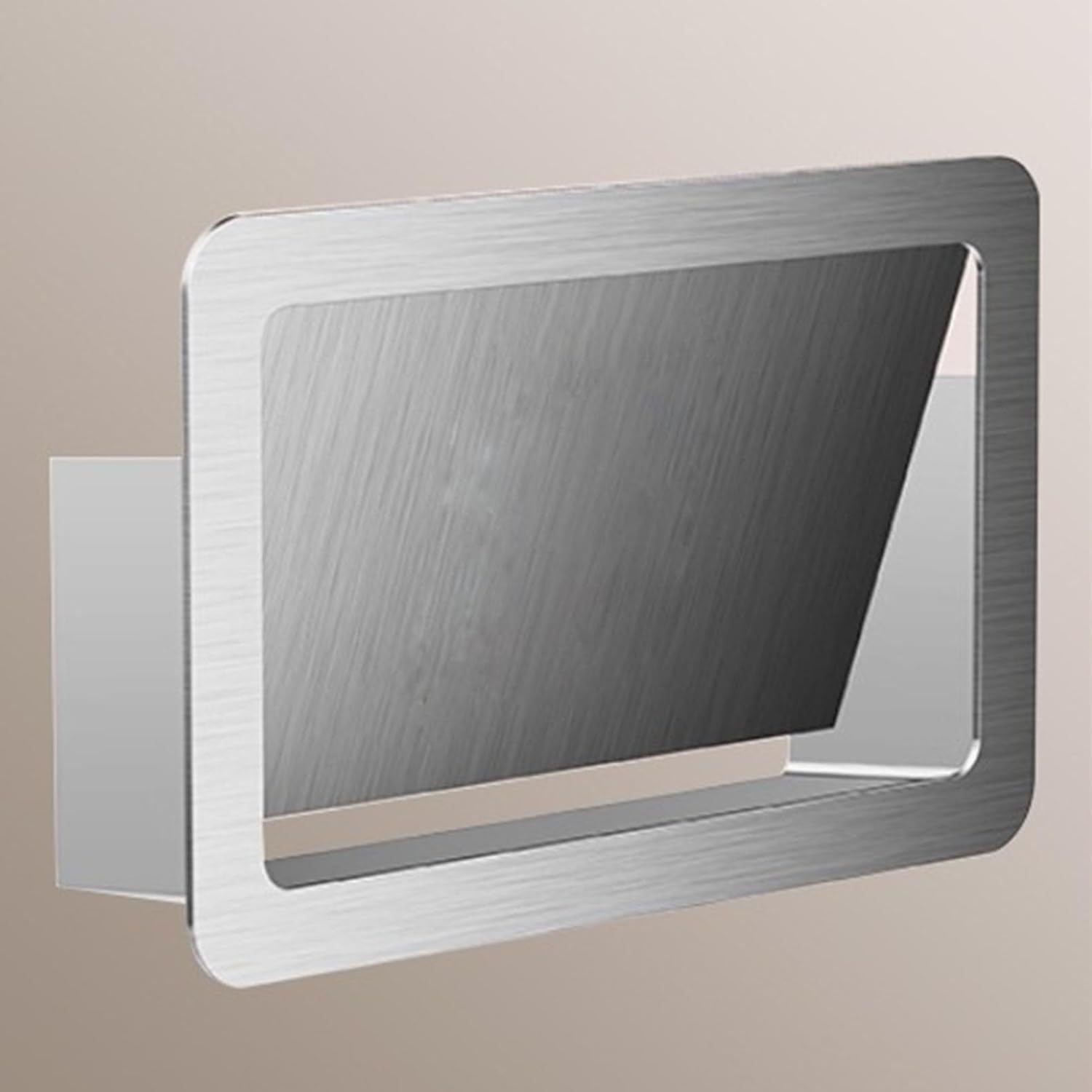 Amazon.com: Stainless Steel Recessed Trash Can Lid, Cabinet Door ...