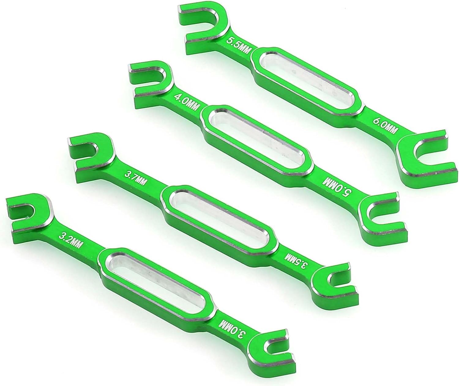 Amazon.com: LAFEINA RC Aluminum Turnbuckle Wrench Set, 3.0/3.2/3.5/3.7 ...