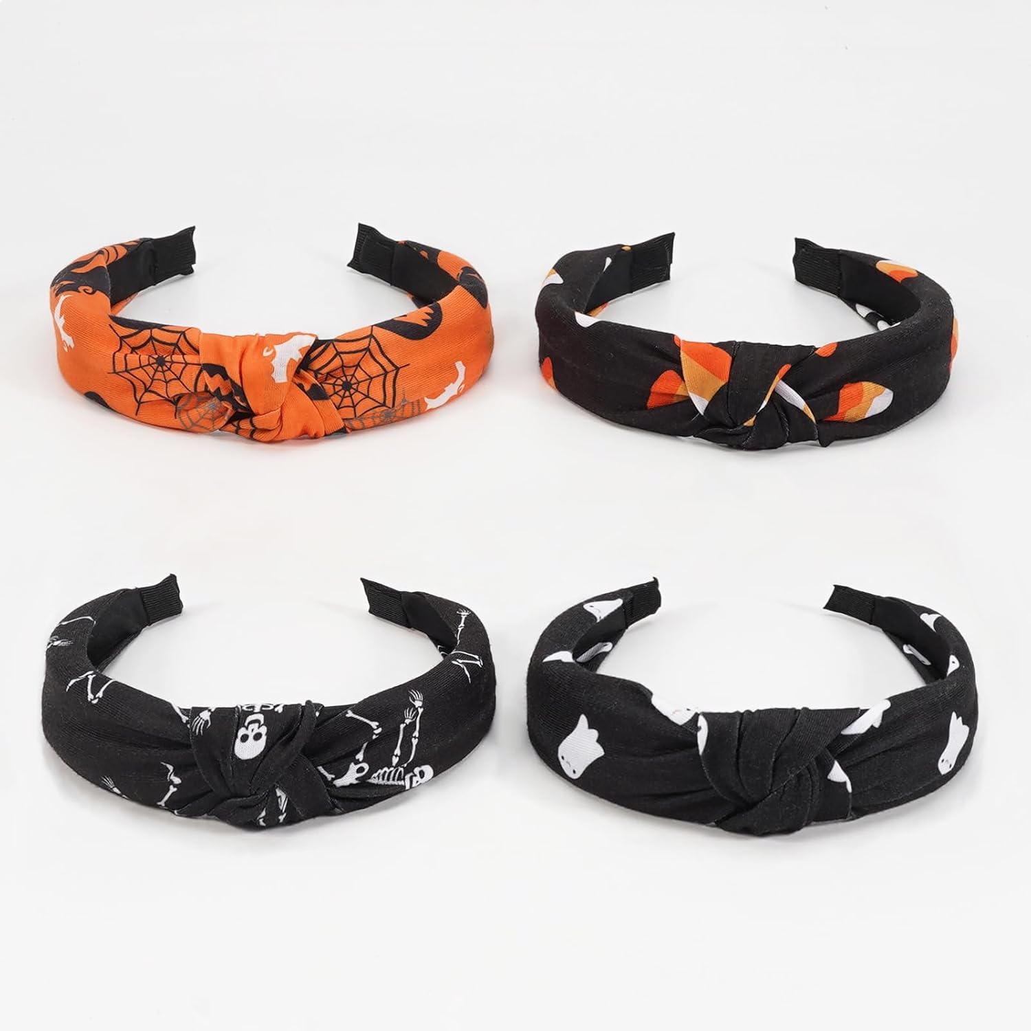 Amazon.com : Briutn Halloween Headbands for Women Spooky Ghost Pumpkin ...