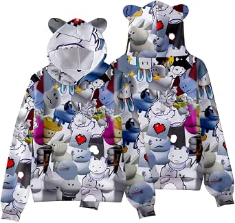 Amazon.com: Gakivit Boys Forsaken Gubby 3D Figure Printed Sweatshirt ...