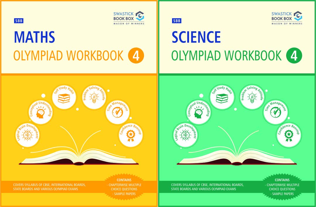 Buy Maths and Science Olympiad Workbook Combo - Class 4 Book Online at ...