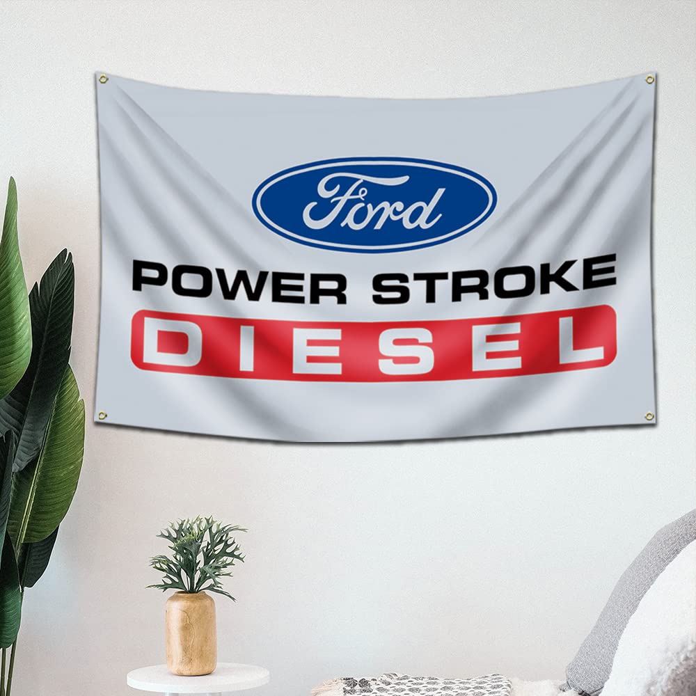 Ford Powerstroke Diesel Logo Compression Test JLR SDV6 Gen2 Ford