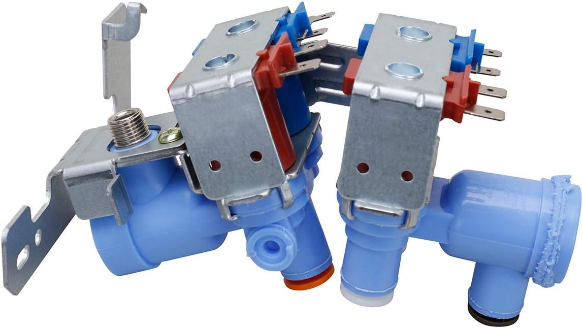 Amazon.com: GE WR57X10026 Genuine OEM Water Inlet Valve and Bracket ...