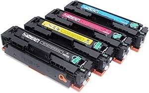 BUSUANZ 4X Toner Cartridge Compatible for HP 203A Laserjet M281fdw ...