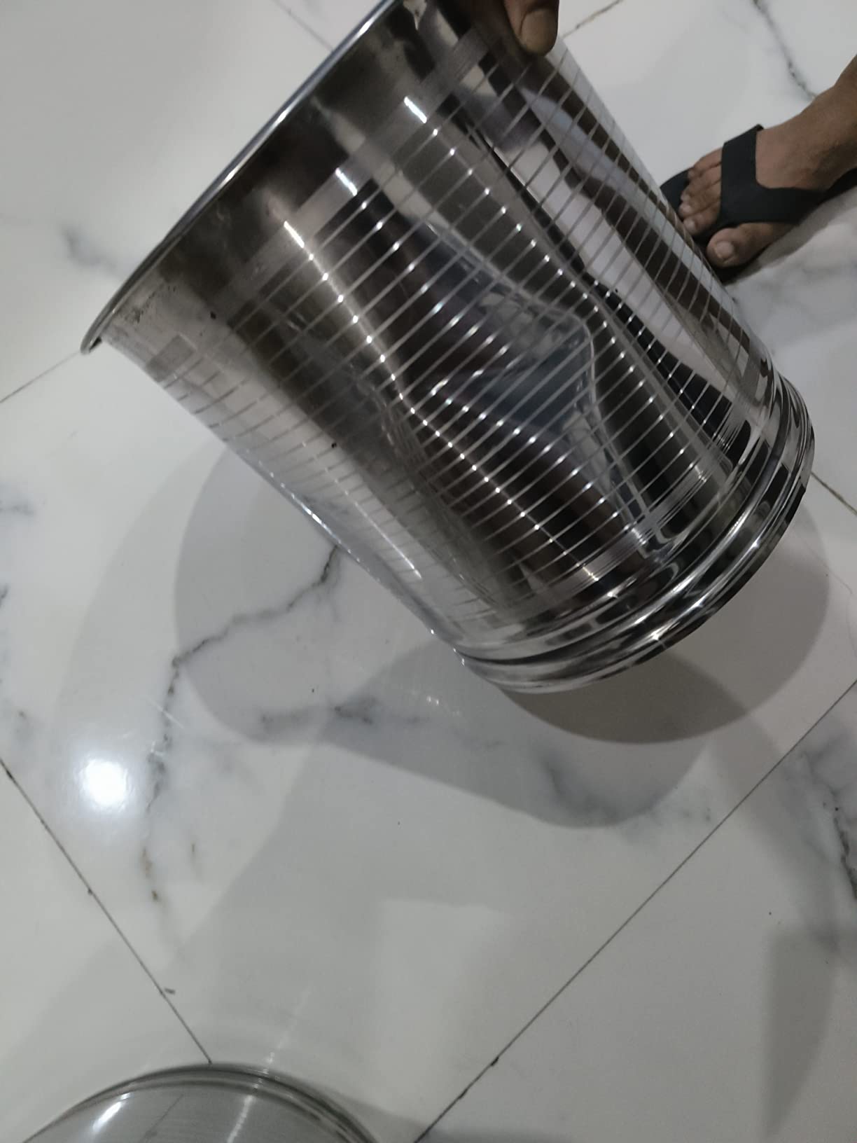 SG CRAFTS™ Stainless Steel Storage Heavy Kothi/Drum/Container Best For ...