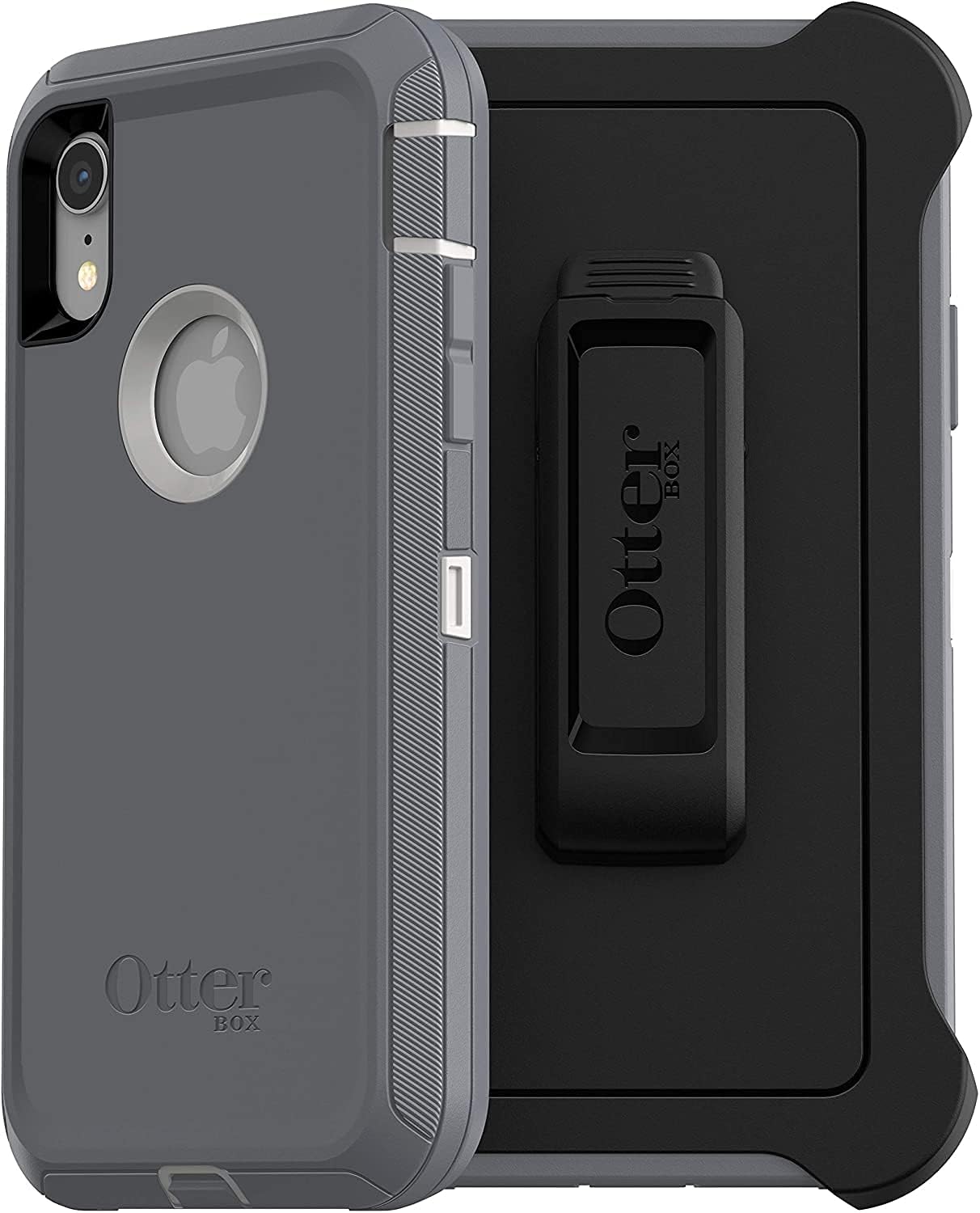 Amazon.com: OtterBox iPhone XR Defender Series Case - BLACK, rugged ...