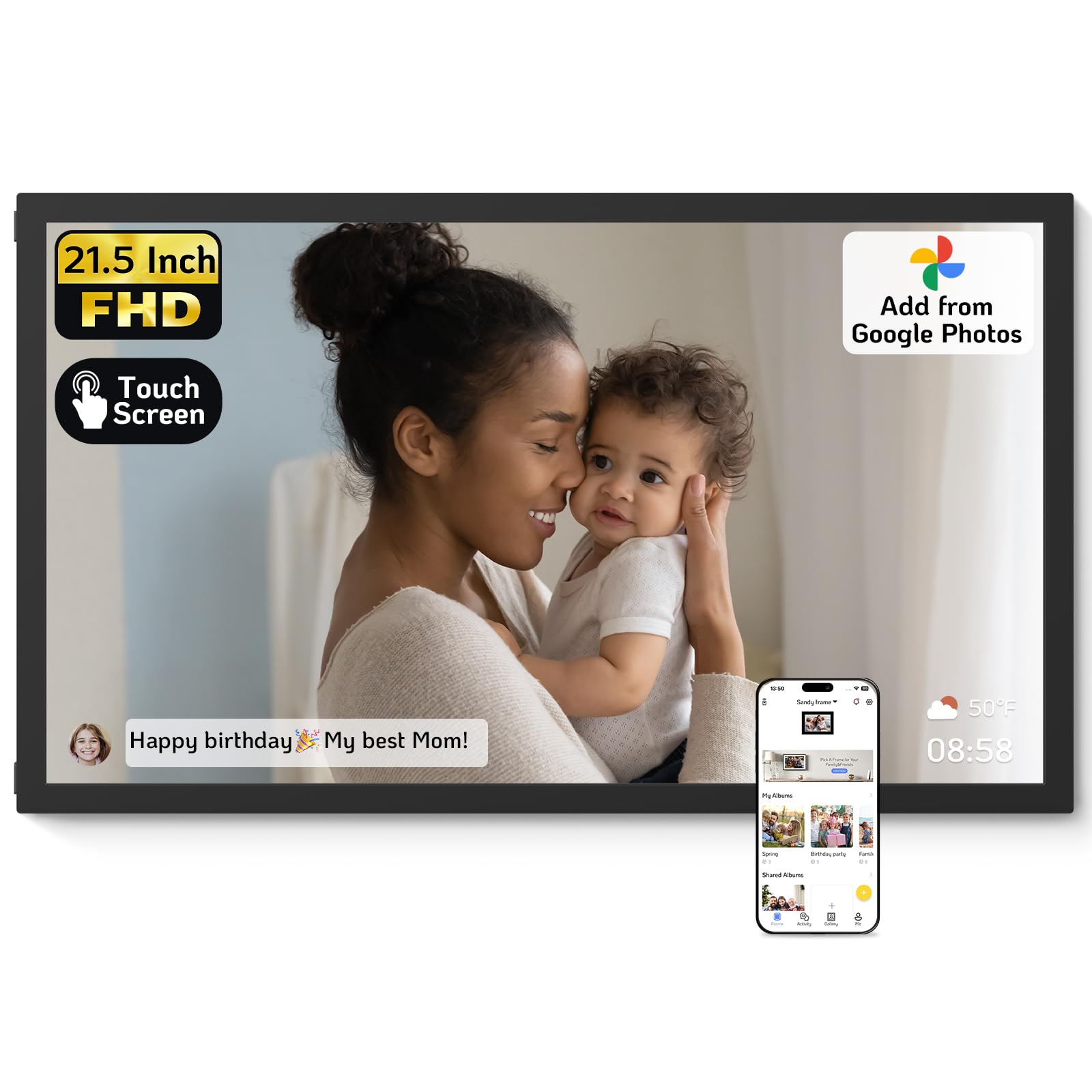 7 Best Digital Photo Frame With Slideshow | Gallery Wall Ready