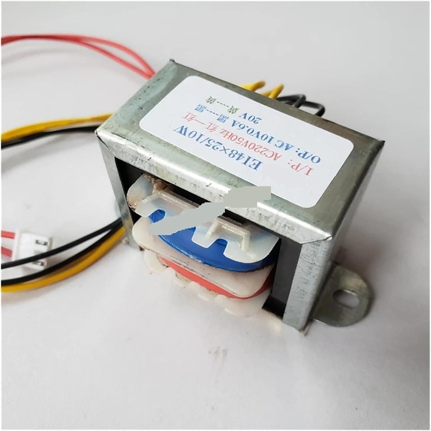 Amazon.com: EI Transformer 10W EI Transformer 220V to 10V 0.6A 20V 0 ...