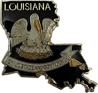 Amazon.com: Wholesale Pack of 3 Louisiana State Map Motorcycle Hat Cap ...