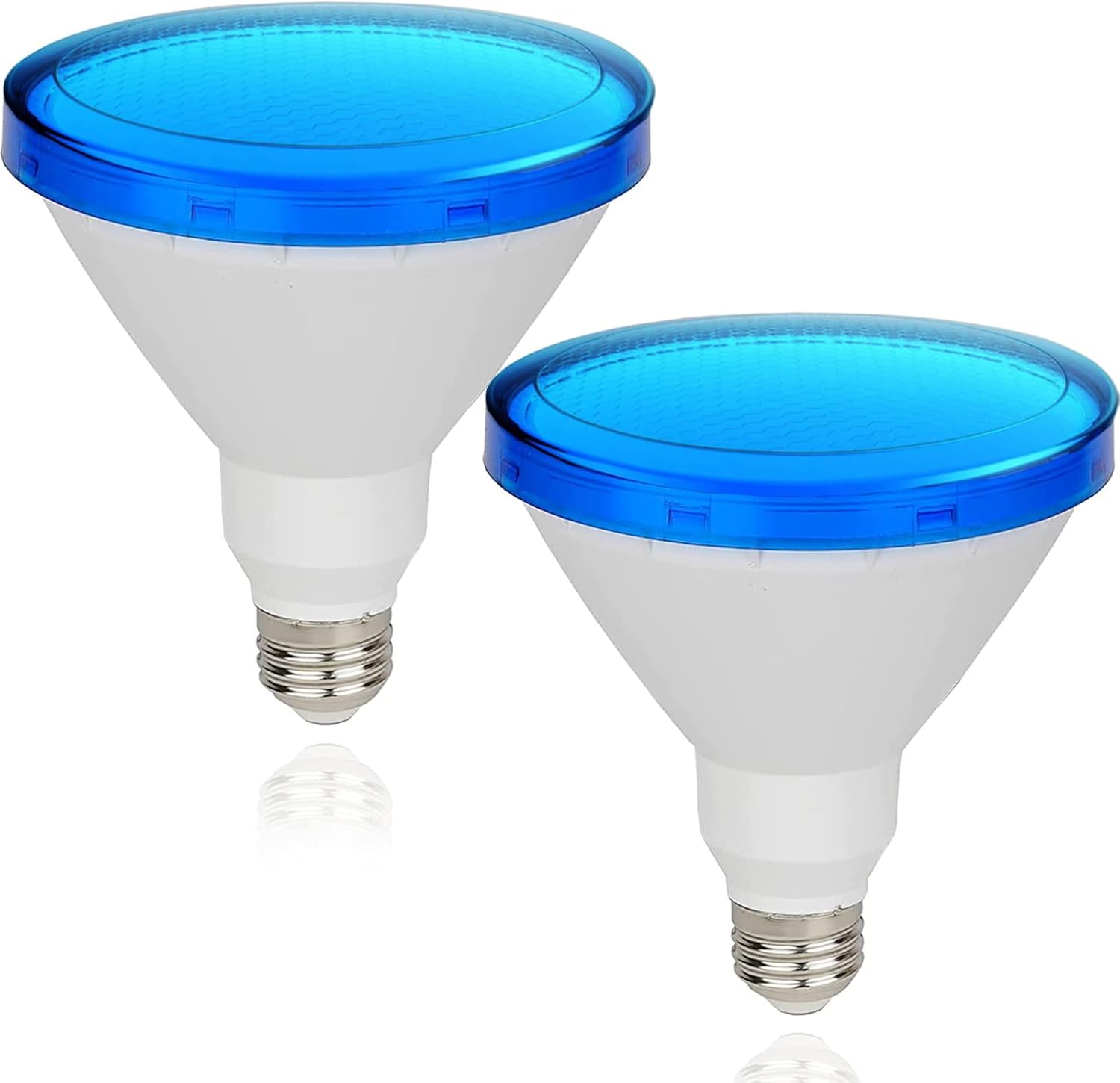 Blue LED PAR38 Flood Light Bulb, 15W (100W Equivalent), E26 Base Blue ...
