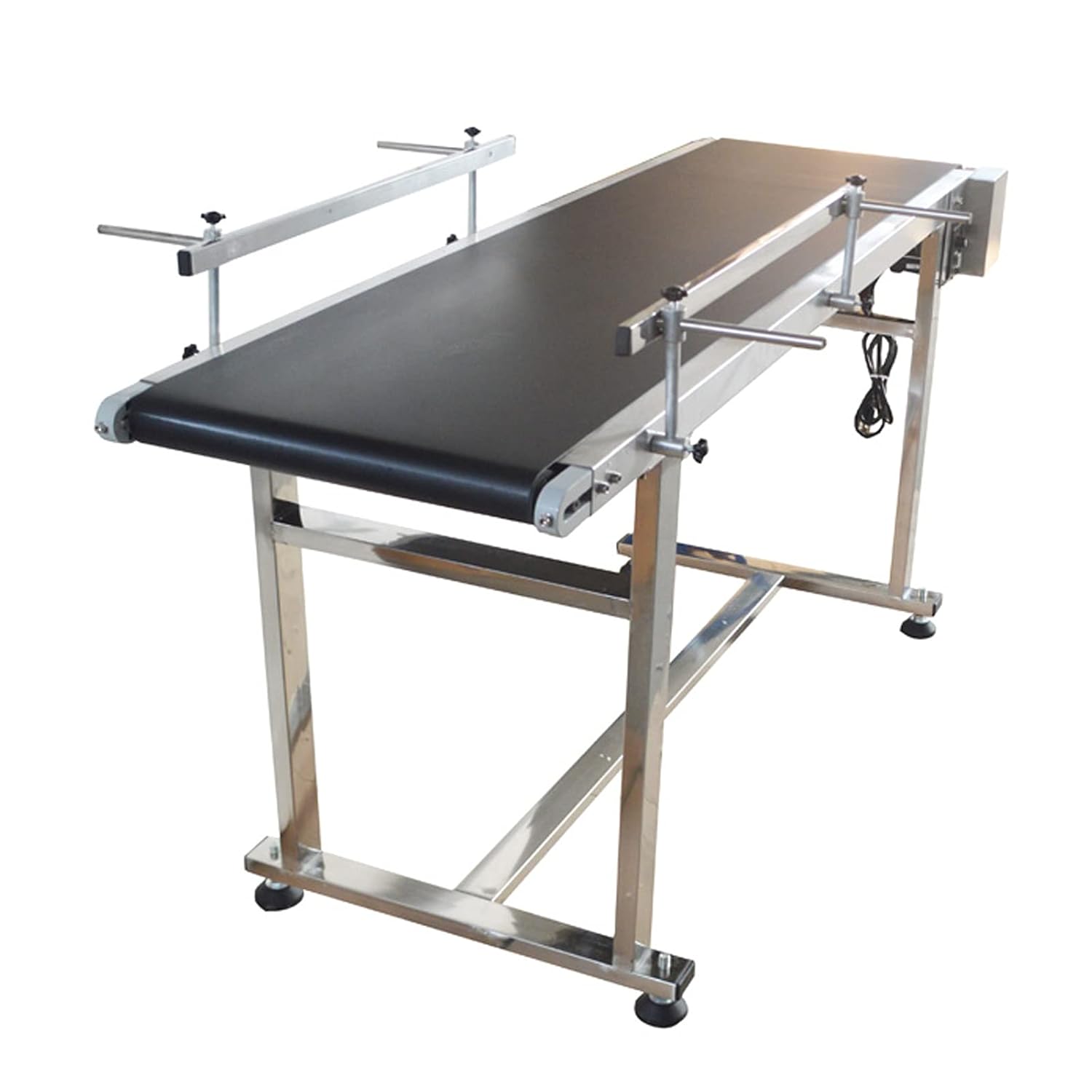 TECHTONGDA PVC Belt Conveyor Electric PVC Conveyor 59" L X 15.7" W ...