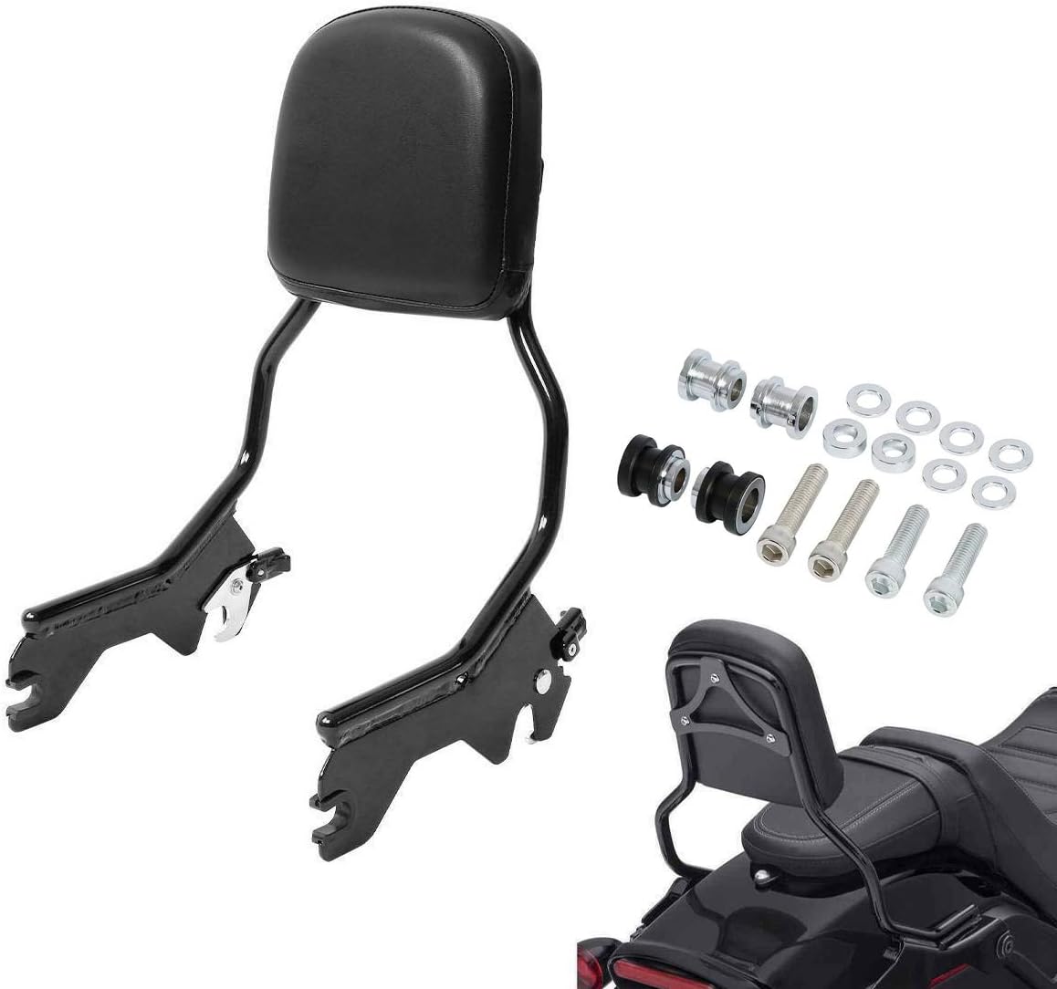 Amazon.com: WOWTK Saddlebags Docking Kit,Sissy Bar Docking Kit for ...