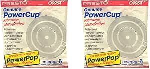 Amazon.com: Presto 09964 PowerCup Concentrators, Package of 8 (2, WHITE ...