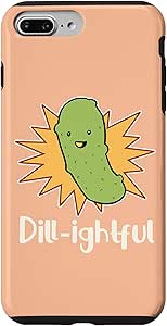 Amazon.com: iPhone 7 Plus/8 Plus Dill Pickles Lovers Cucumber Dill ...