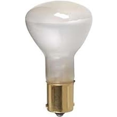 (Pack of 10) # 1383 Miniature Reflector Light Bulbs, 20-Watt 13V BA15S ...