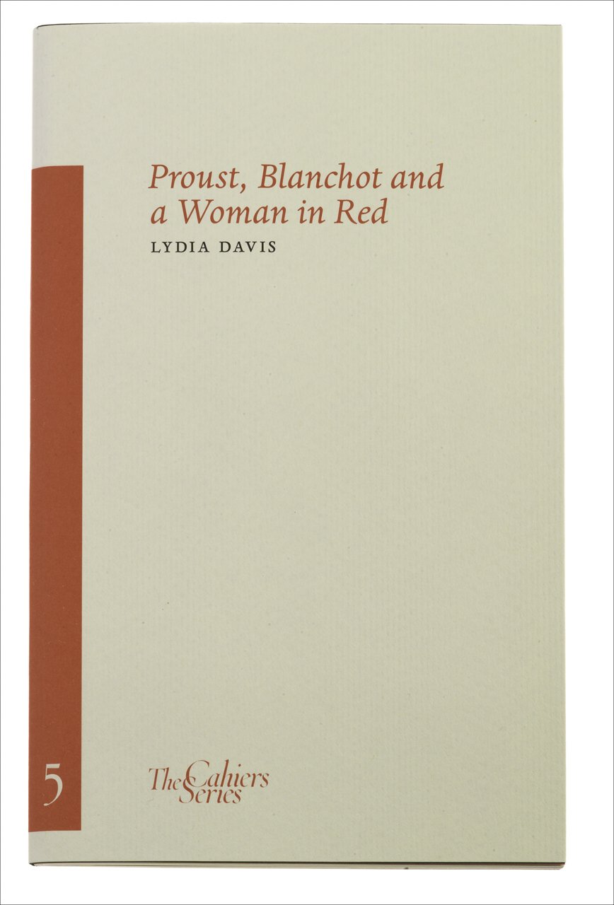 Amazon.com: Proust, Blanchot and a Woman in Red (Volume 5) (Cahiers ...
