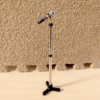 Amazon.co.jp: miniature microphone microphone stand : Toys & Games