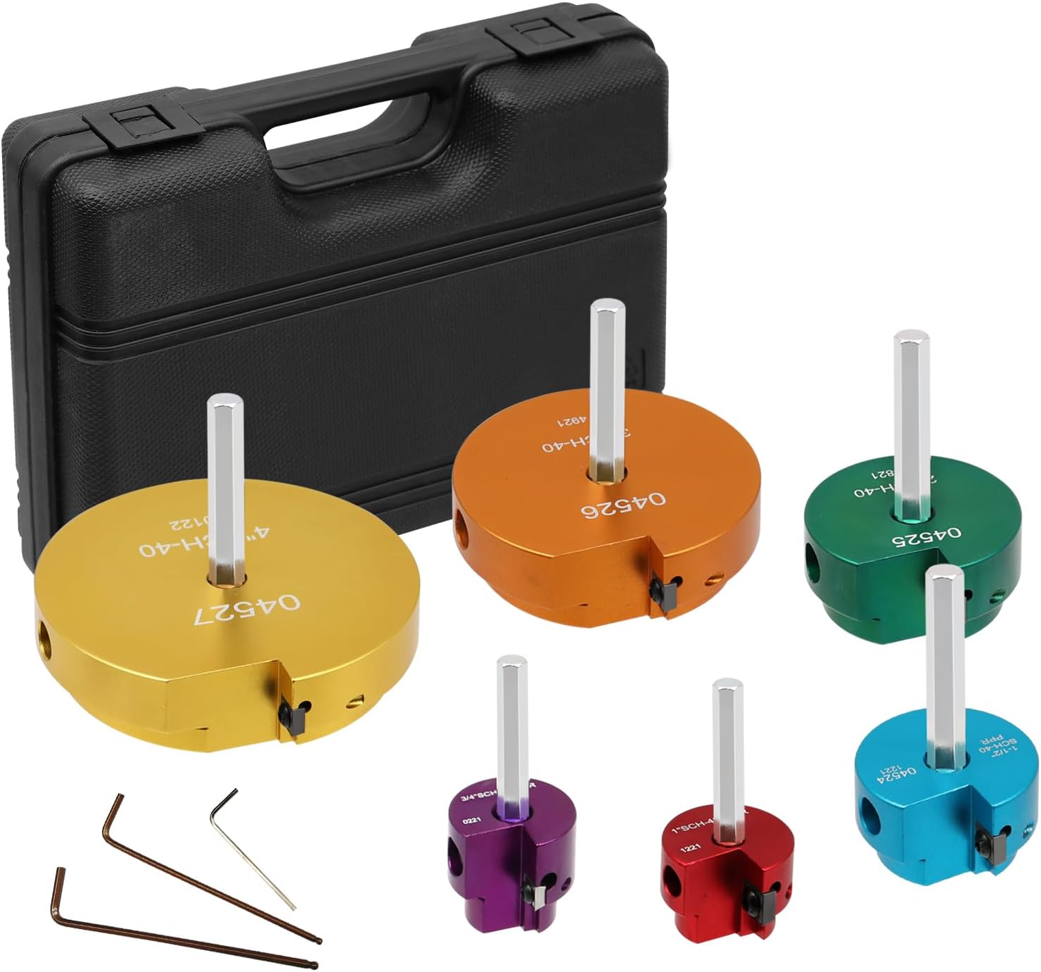 Amazon.com: 04529 Colored PVC Pipe Reamer, PPRK6 Plastic PVC Pipe ...