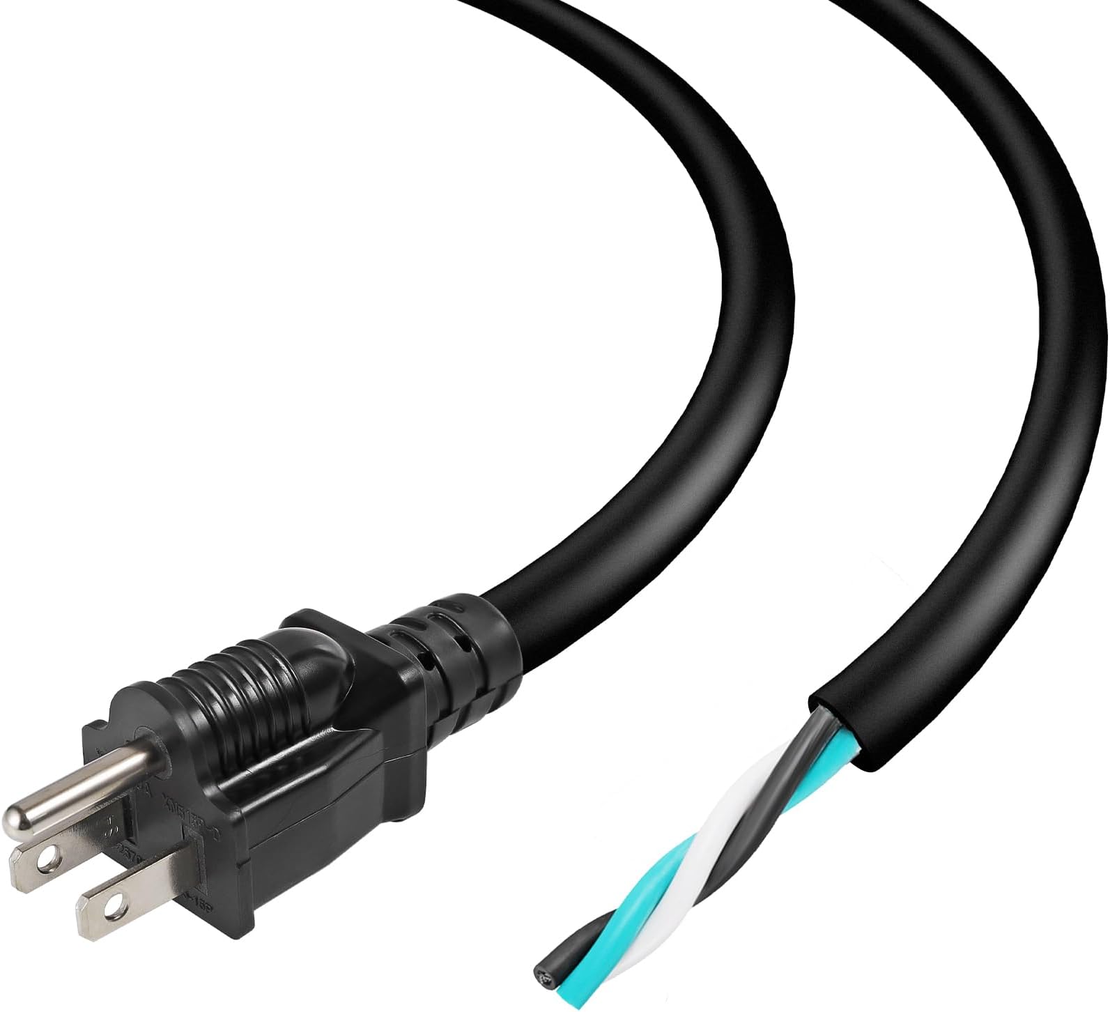 Amazon.com: 3FT 12AWG 3 Prong Heavy Duty Universal AC Appliance ...