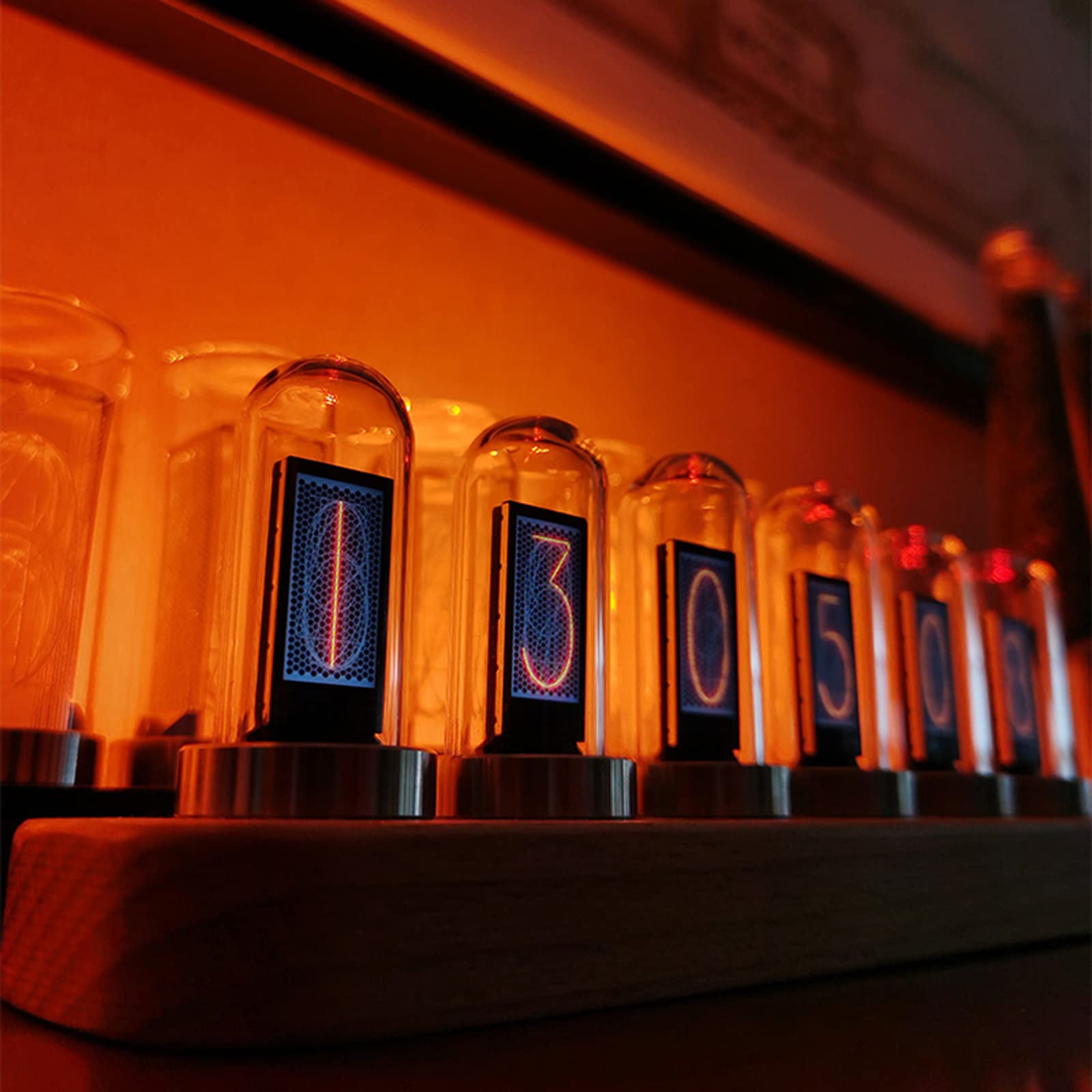 Nixie Tube Clock Wall at Gayle Poston blog