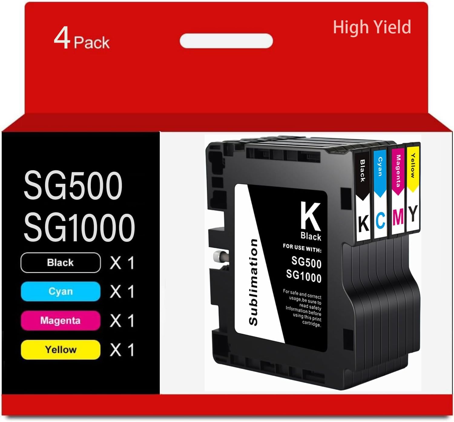 Amazon.com: GTPRI Compatible for Sawgrass SG1000 SG500 Printer ...