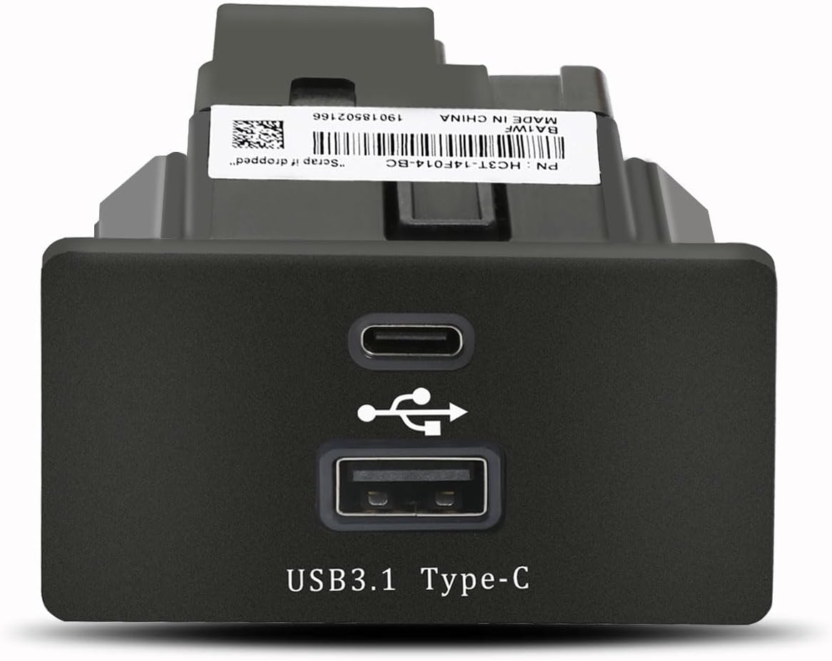 Amazon.com: Carplay USB Interface Hub HC3Z-19A387-B-G USB+Type-C Module Compatible with Ford ...