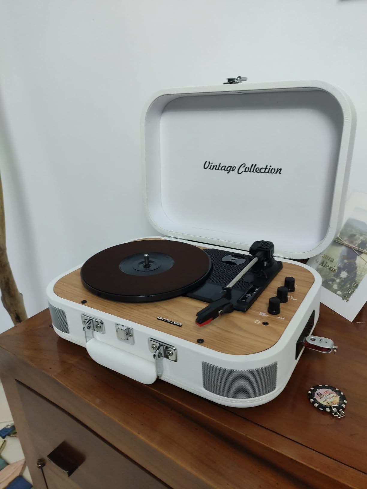 MUSE Platine Vinyle USB MT-201 WW : Amazon.fr: High-Tech