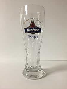 Amazon.com | Tucher Helles Hefeweizen - .3L Beer Glass - 1 Pk: Beer Glasses