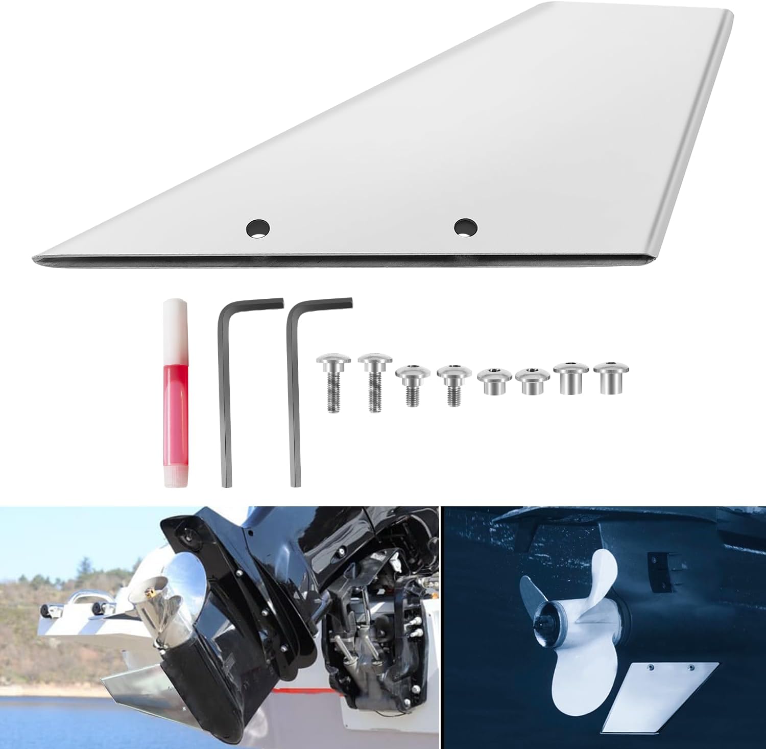 Amazon.com: 35-SS625 Skeg Guard Damaged Skeg Repair Cover Fit for ...