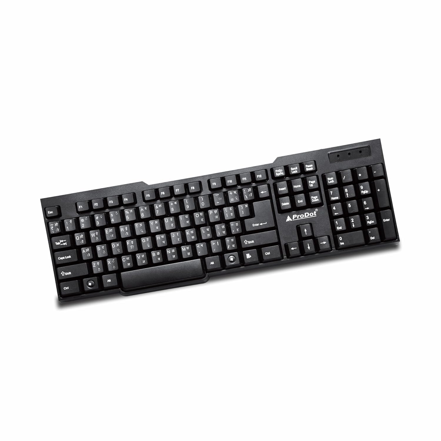 Amazon.in: Buy ProDot Wired Keyboard with Rupees Symbol | Hindi ...