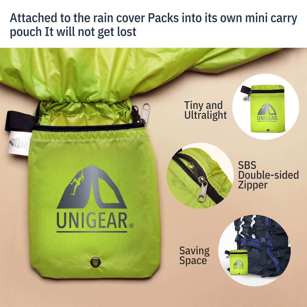 Snapklik.com : Unigear Backpack Rain Cover Waterproof Rating 5000mm ...