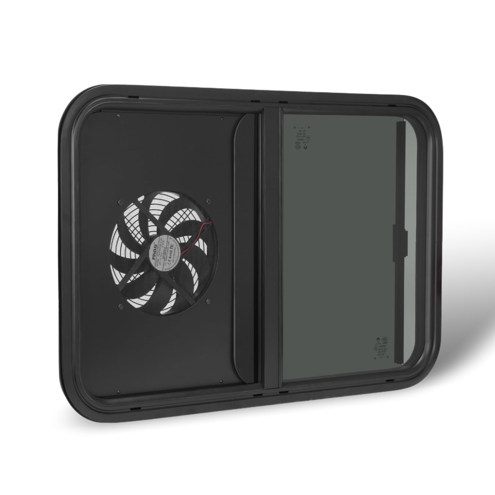 Amazon.com: Beleeb RV Window with Integrated Exhaust Fan, 30" W x 20" H ...