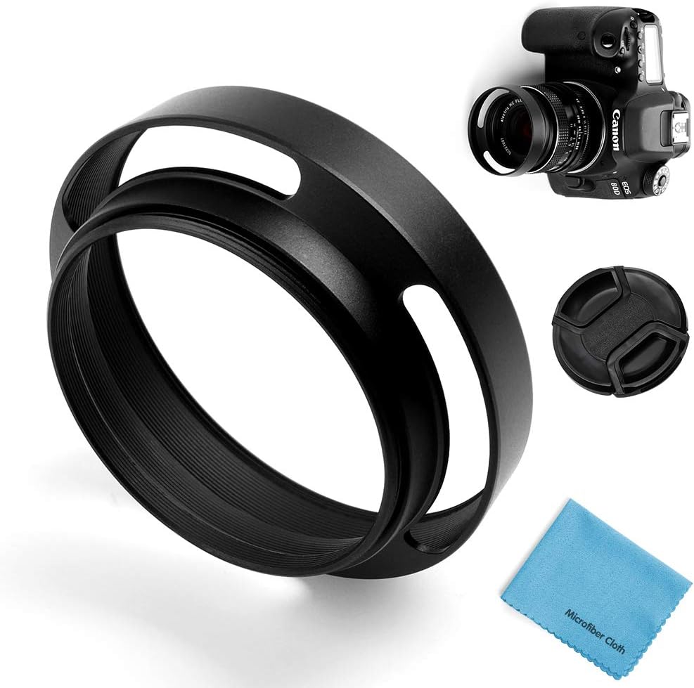 Amazon.com : Haoge LH-P15 Square Metal Lens Hood for Panasonic Leica DG ...