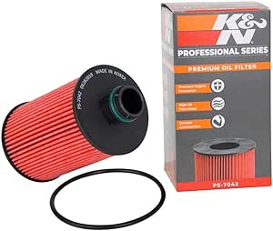 Amazon.com: K&N Filtro de aceite premium: diseñado para proteger tu motor: compatible con DODGE ...