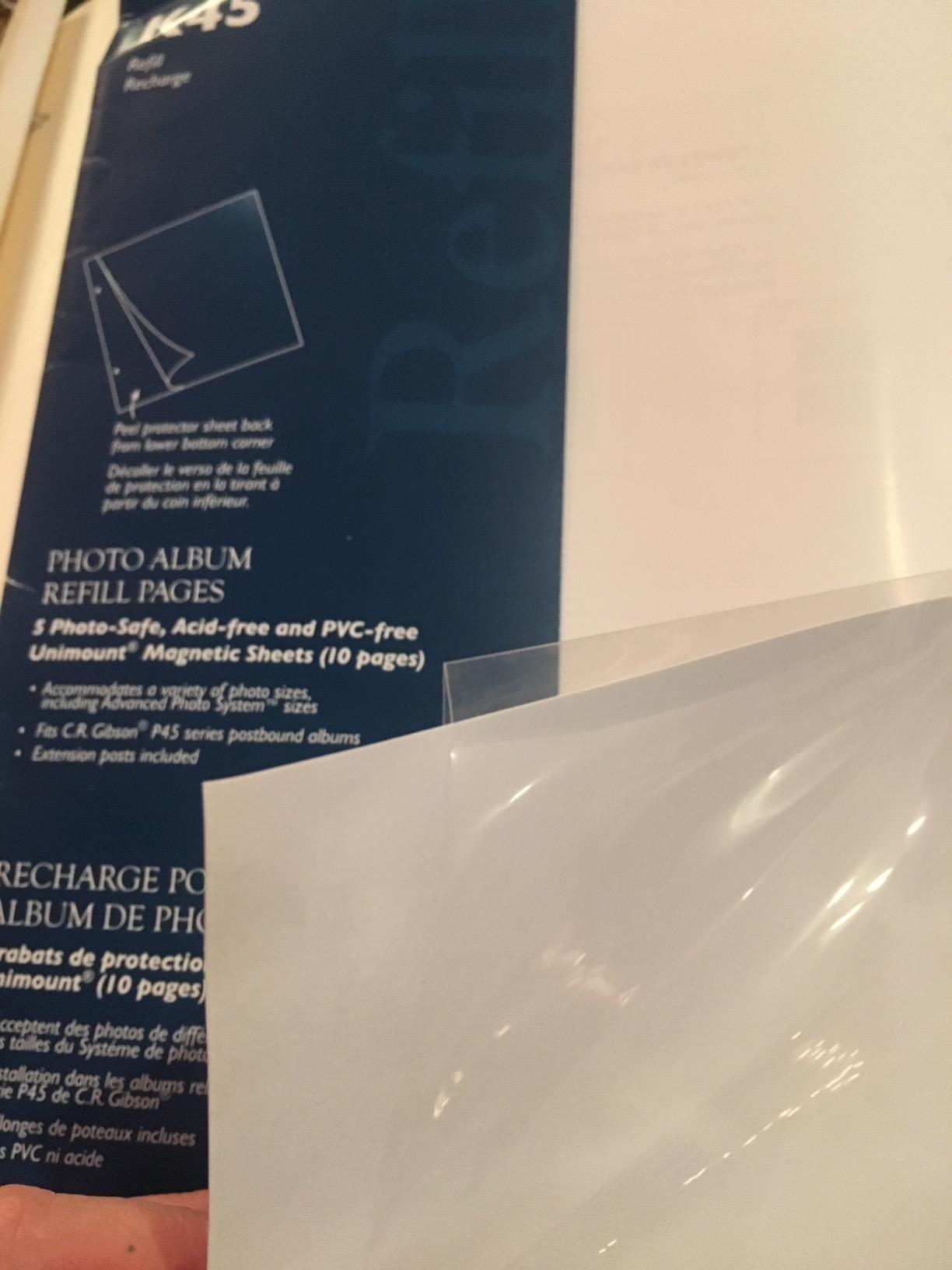 Amazon.com: C.R. Gibson K45 Unimount Magnetic Sheet Refills for The P45 ...