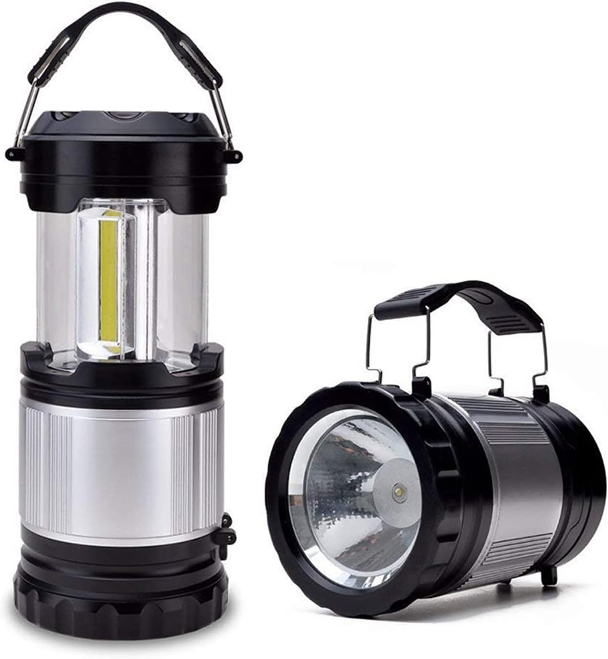 Portable LED Camping Lantern Lamp, Foldable Outdoor Camping Light ...