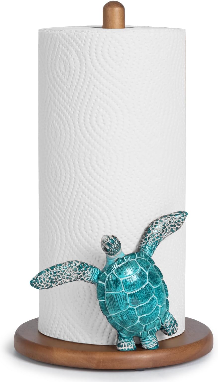 Amazon.com - Sea Life Turtle Dolphin Fish Seashell Paper Towel Holder ...