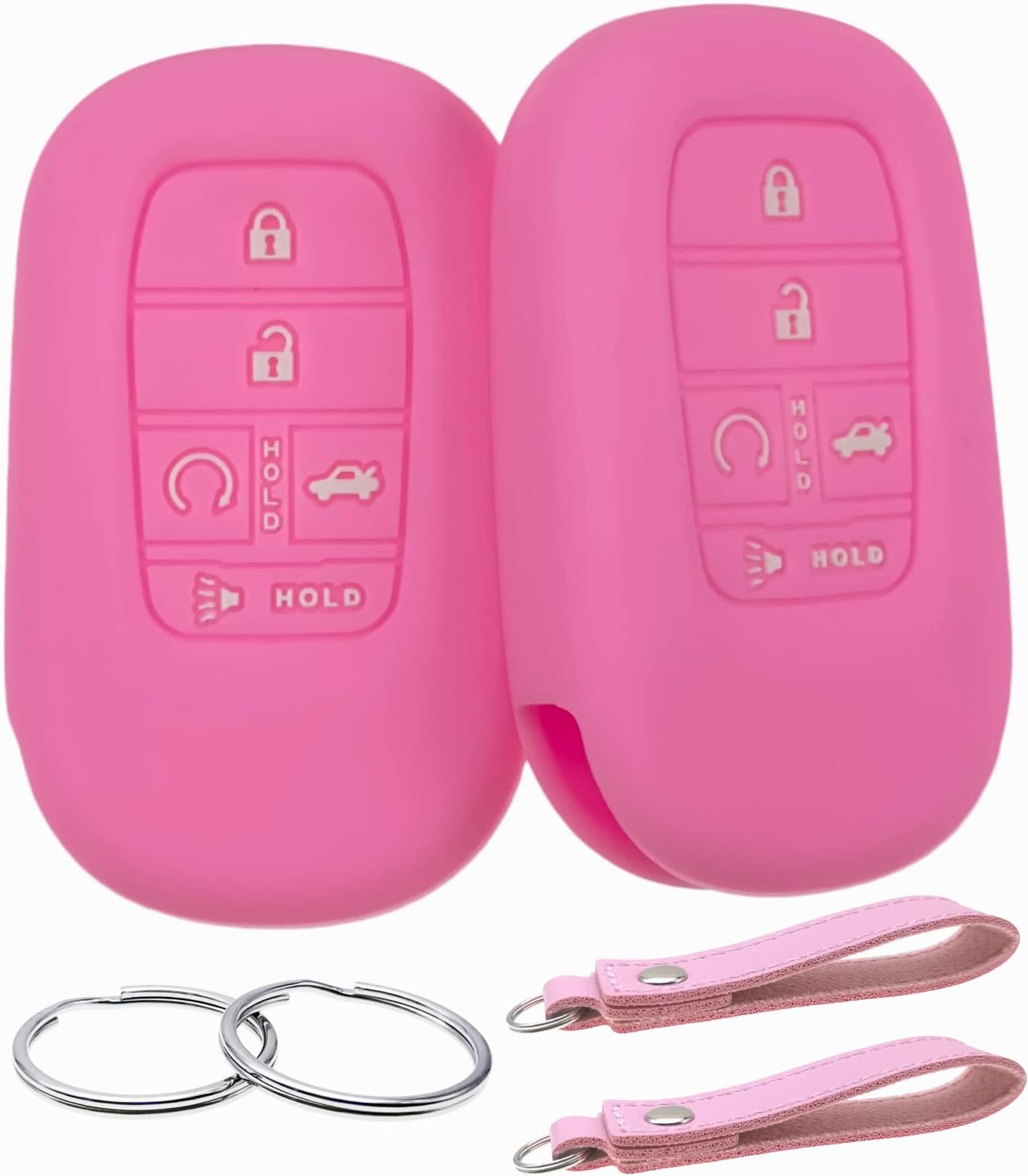 Amazon.com: REPROTECTING Silicone Rubber Key Fob Cover Compatible with ...