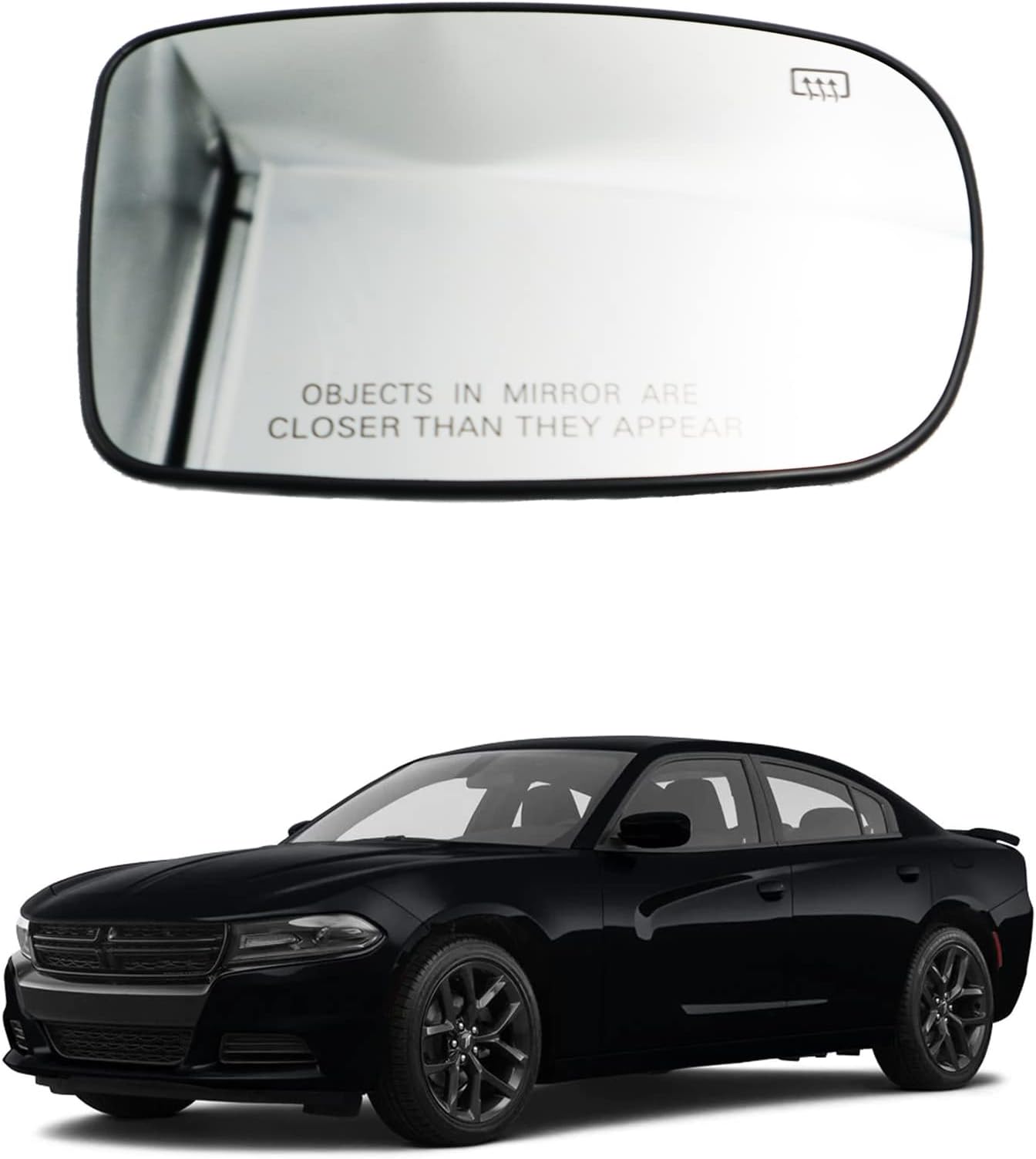 Amazon.com: Passenger Right Side Heated Mirror Glass Fits for Chrysler ...