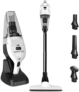 Amazon.de: Aibesser Akku Handstaubsauger, 2 in 1 Auto Staubsauger Beutellos Aufrecht (DC14.8V ...