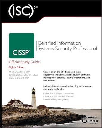 (ISC)2 CISSP Certified Information Systems Security Professional ...
