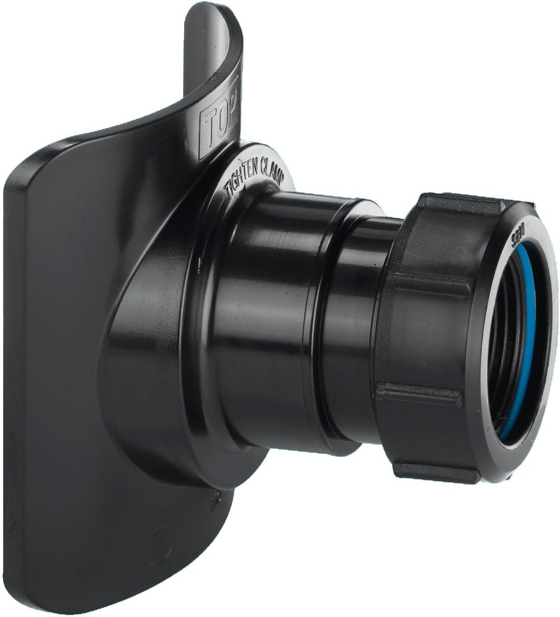 63mm x 40mm Rubber Soil Pipe Boss : Amazon.co.uk: Garden