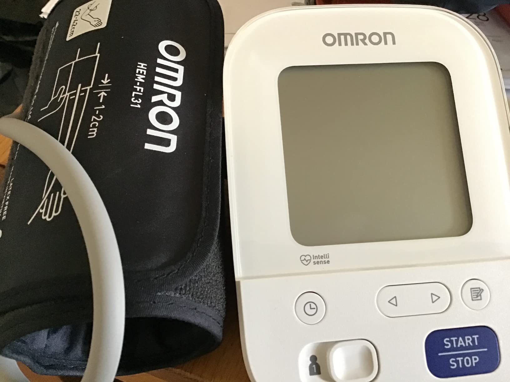 OMRON Original UK AC Adapter (HHP-BF01) for OMRON upper arm blood ...
