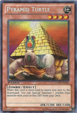 Amazon.com: YU-GI-OH! - Pyramid Turtle (LCYW-EN245) - Legendary ...