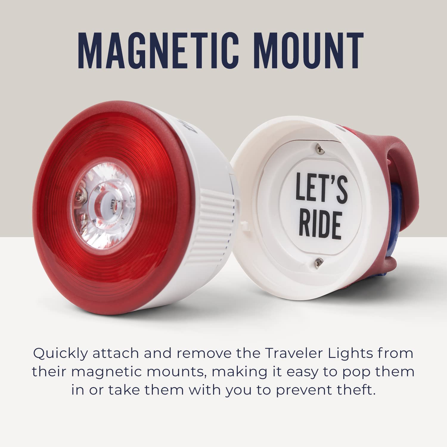 Snapklik.com : Traveler Magnetic Bike Light - Tail Light - High Lumen ...