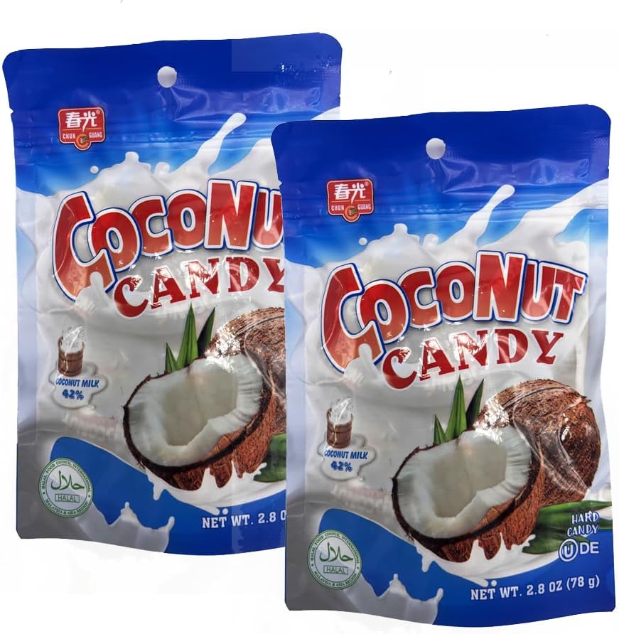 Amazon.com: Philippine Brand Dried Coconut Balls Chewy Fruit Snack, 3. ...